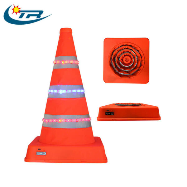 LED Illuminated Traffic Cone - Victory Traffic
